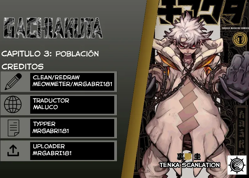 Gachiakuta capitulo 3